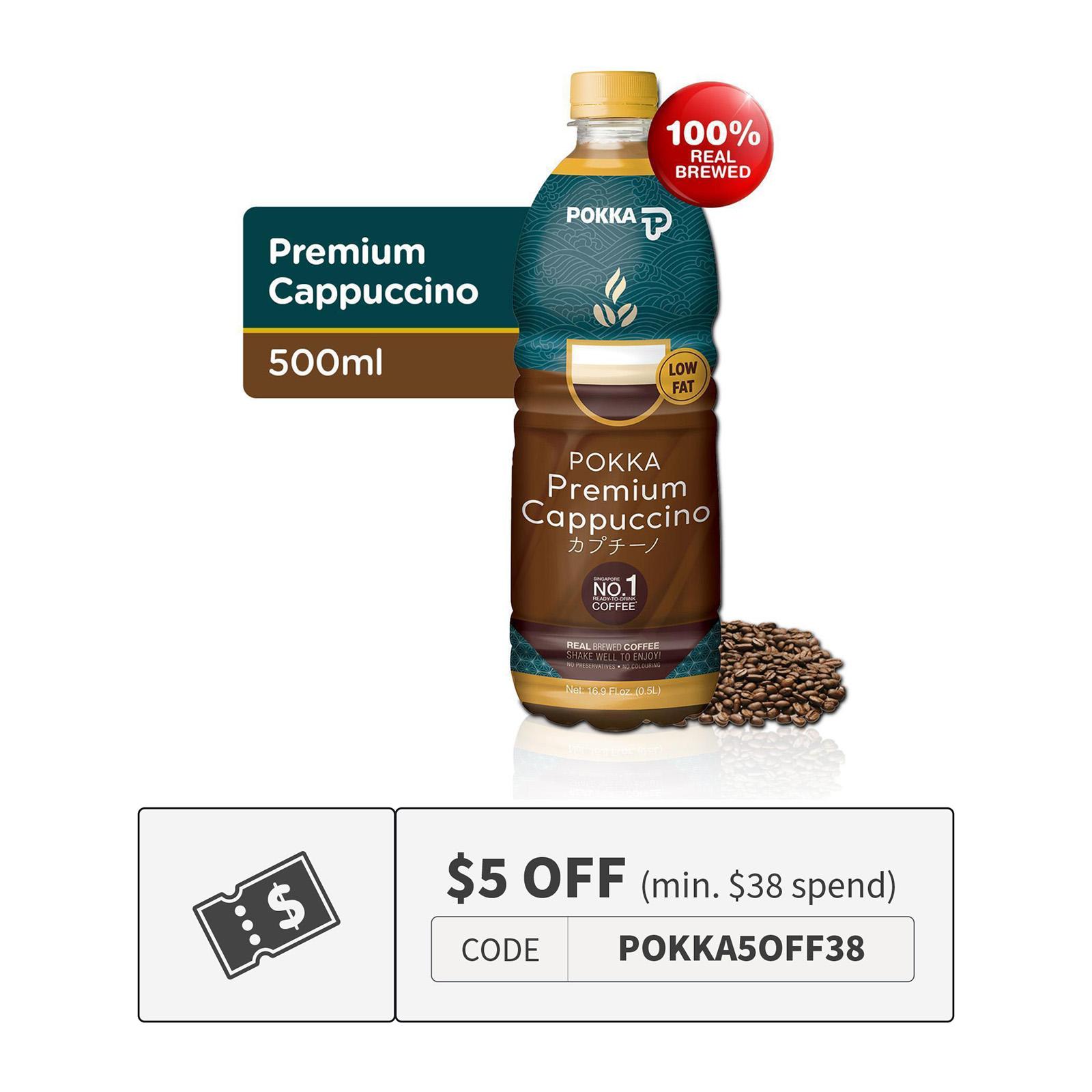 Pokka Premium Cappuccino 500ML | Lazada Singapore