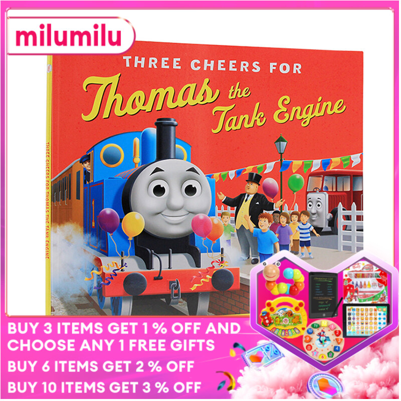 milu Original English Thomas and Friends Three Cheers for Thomas the ...