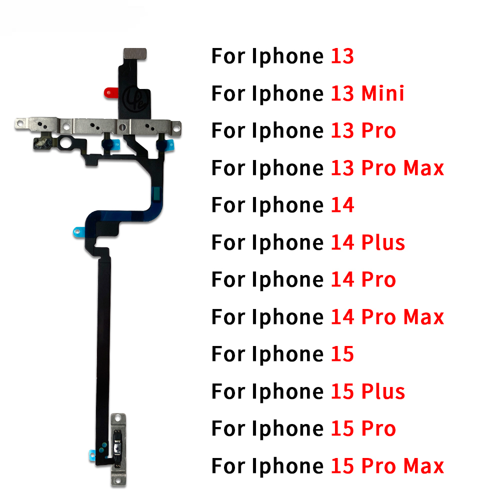 1pcs Power On Off Volume Side Button Key Flex Cable Replacement Parts ...
