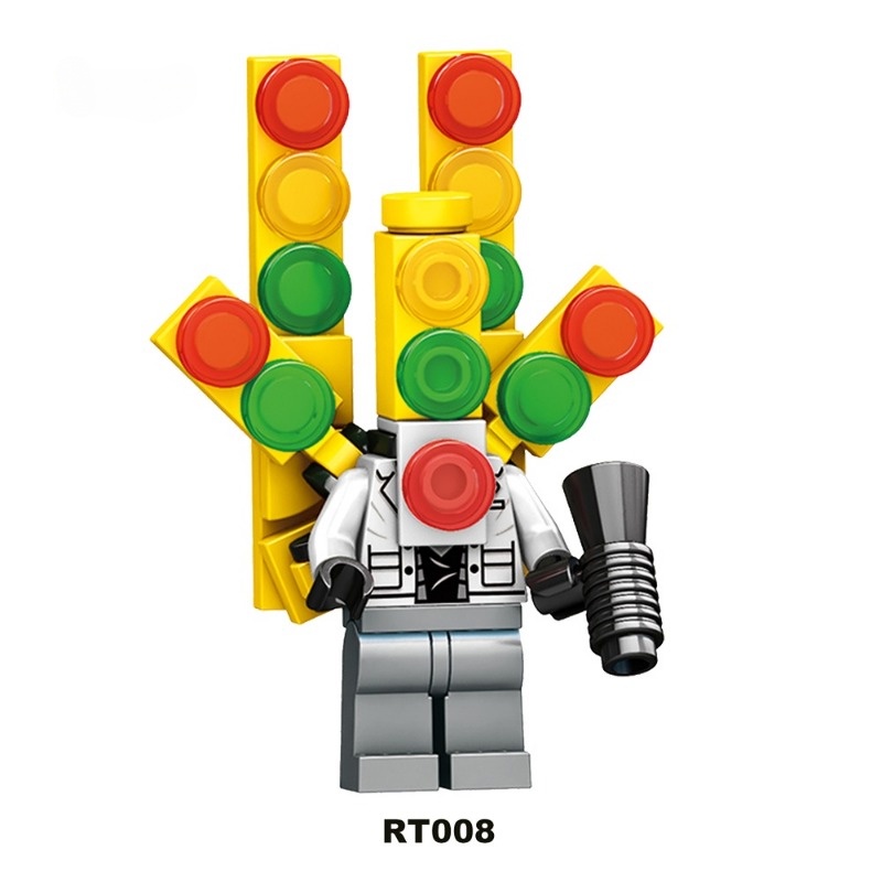 Upgraded Titan Traffic Light Microphone Man Skibidi Toilet Series Mini ...