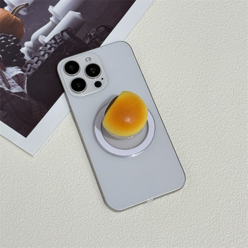 Zeallion Bread Pattern Soft Magsafe Attraction Phone Grip Tok Phone ...