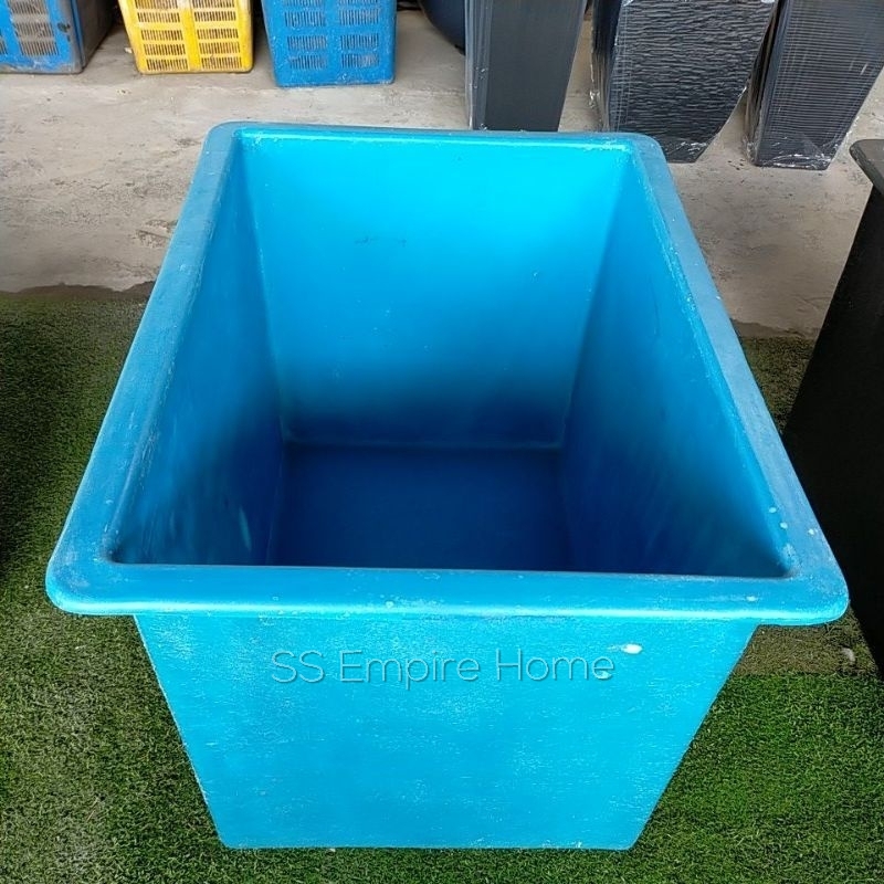 NEX 4 x2.5x2 Fiberglass Fish Tank Water Pond Aquarium Heavy Duty Kolam ...