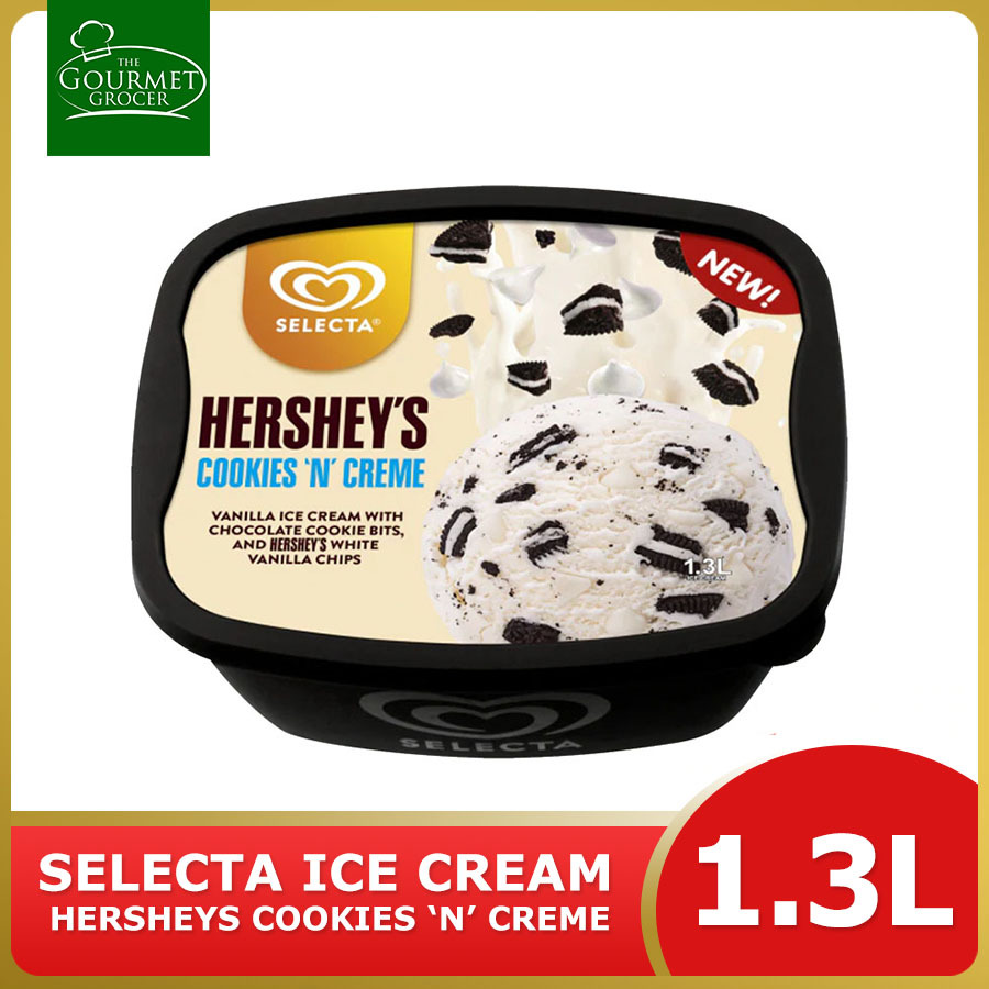 Selecta Hershey's Cookies & Cream Ice Cream 1.3L | Lazada PH