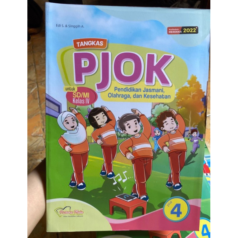 ORIGINAL Pustaka Mulia TANGKAS PJOK UNTUK SD/MI KELAS 1 2 3 4 5 6 Kurikulum merdeka 2022 ...