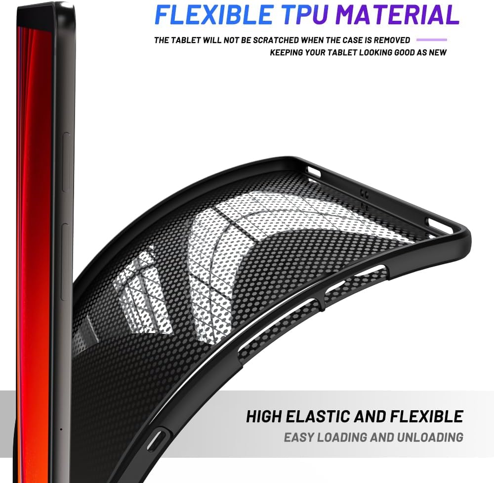 Soft Case For Samsung Galaxy Tab S9 A9 2023 S7 FE S8 S9 Plus Ultra 12.4 ...