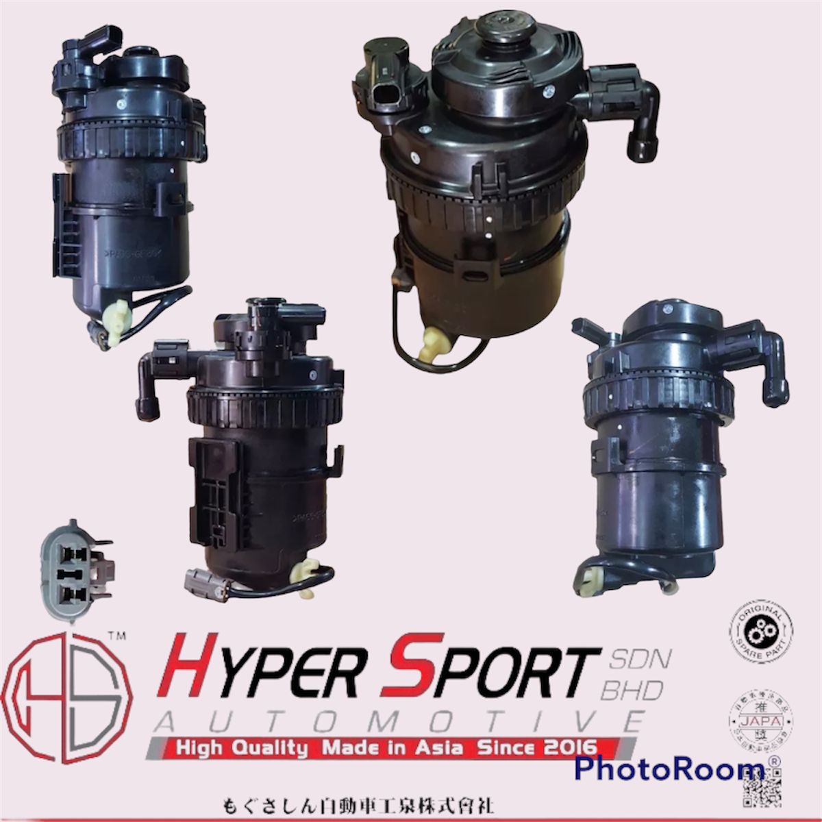 ISUZU D-MAX 3.0 TFS85 RT50 4JK1 FUEL FILTER PUMP ASSY (2PIN 2PIPE)（8 ...