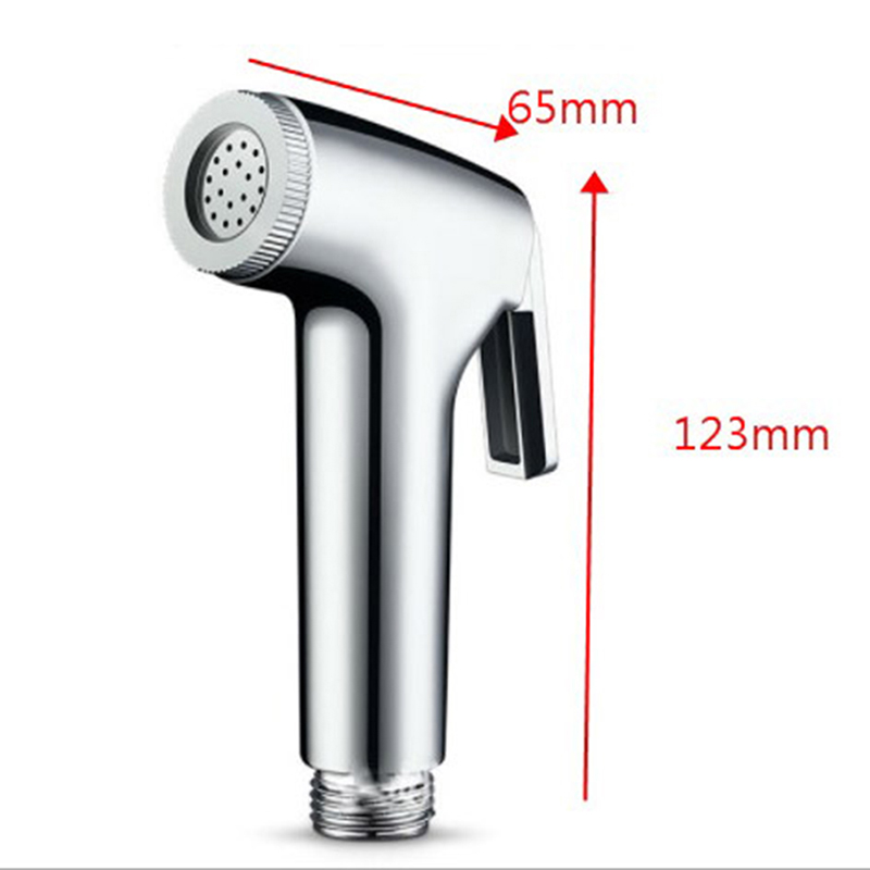 Chrome Bidet Spray Tap Hygienic Toilet Shower Head Hose Bathroom ...