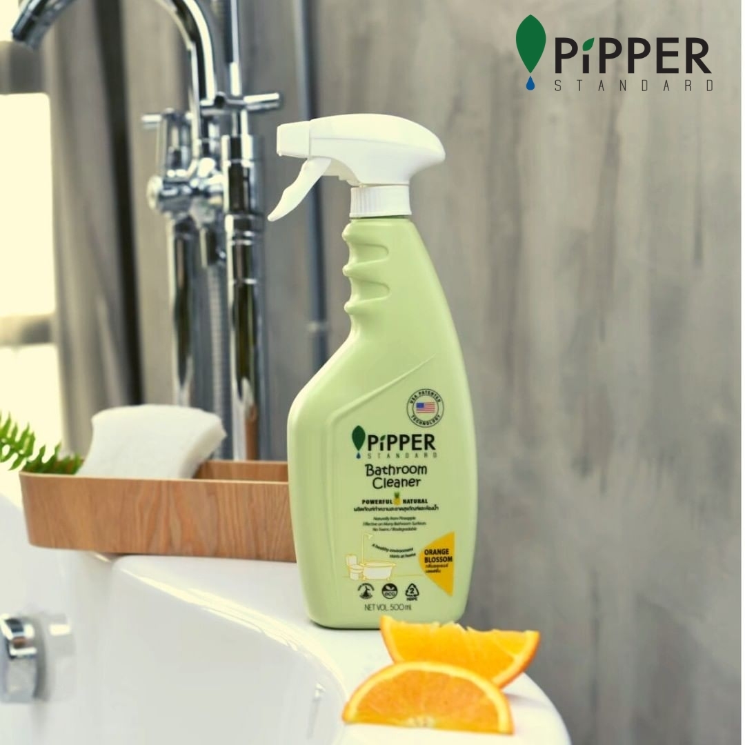 PiPPER STANDARD น้ำยาทำความสะอาดสุขภัณฑ์และห้องน้ำ กลิ่นออเรนจ์บลอสซัม ...