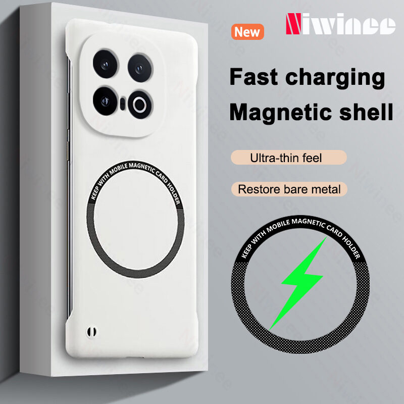 xipare for VIVO IQOO 13 5G Frameless Candy Color Case MagSafe Wireless ...