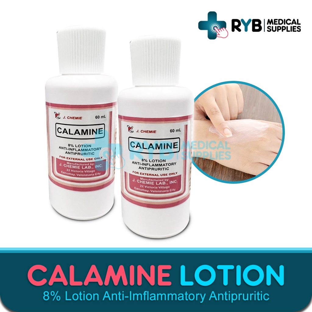 Calamine Lotion 8% 60ml - JCHEMIE | Lazada PH