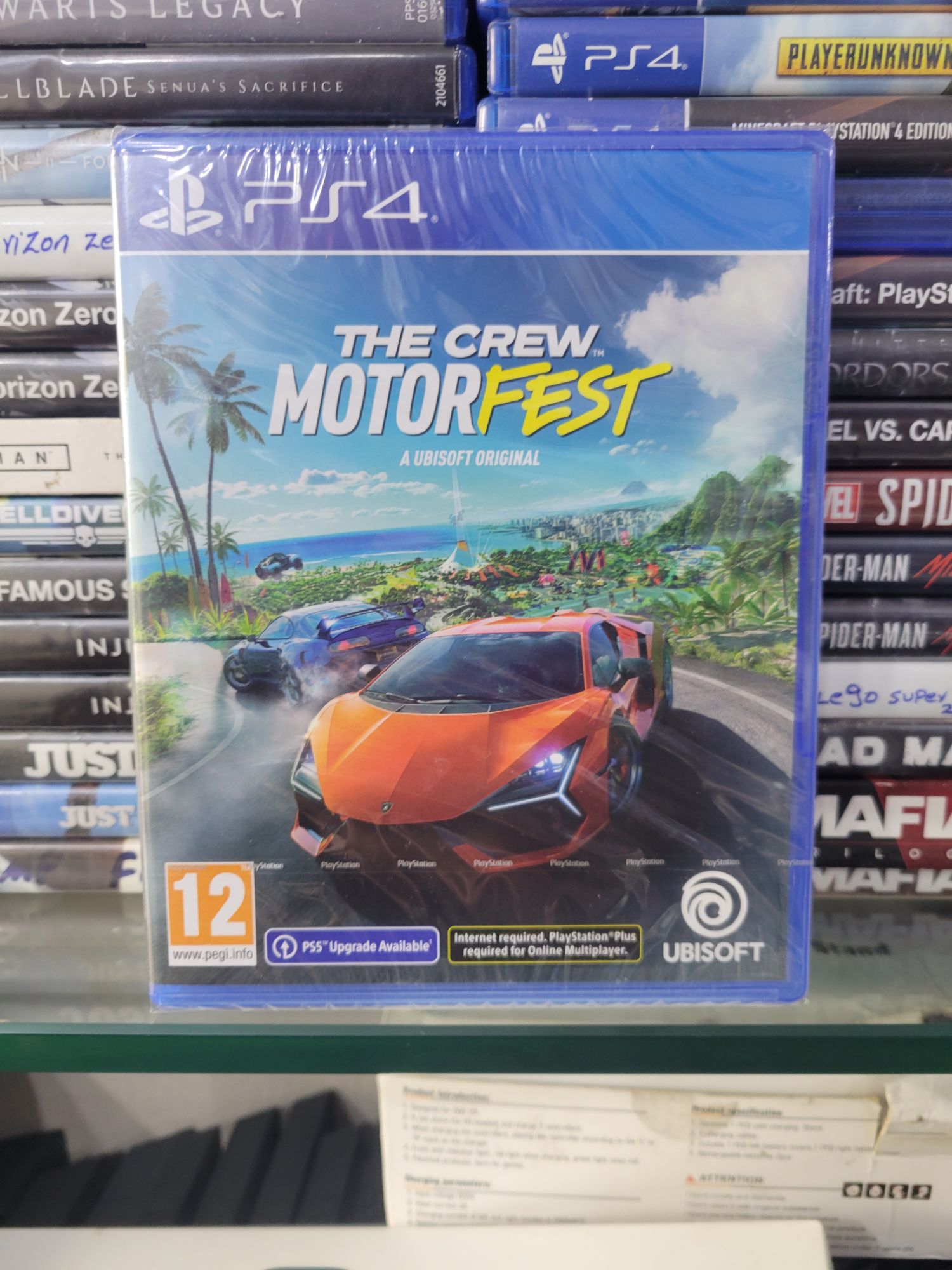 Ps4 game The Crew motorfest Playstation 4 car racing game The crew ...