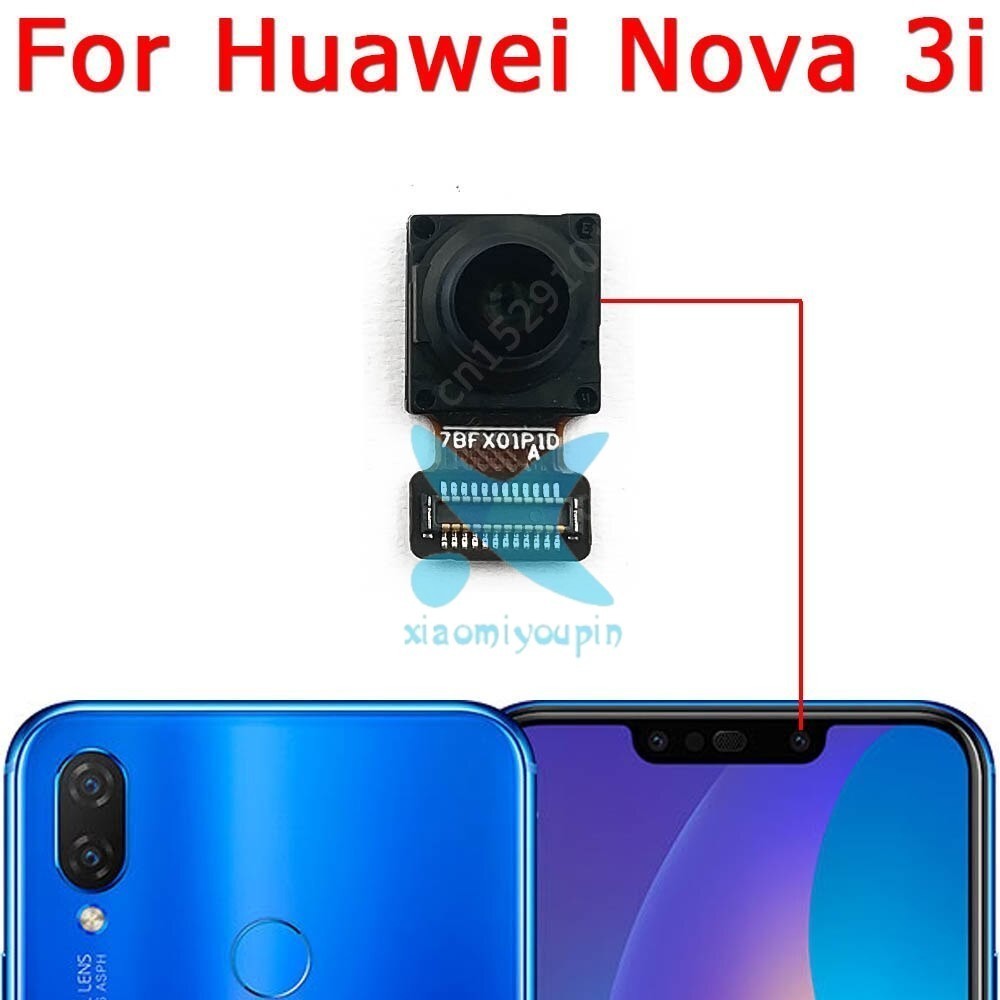 Front Back Camera For Huawei Nova 3i Small Rear Facing Frontal Selfie ...