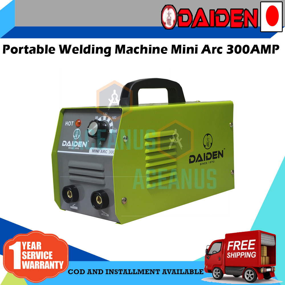 Daiden Portable Welding Machine ARC 300AMP | Lazada PH