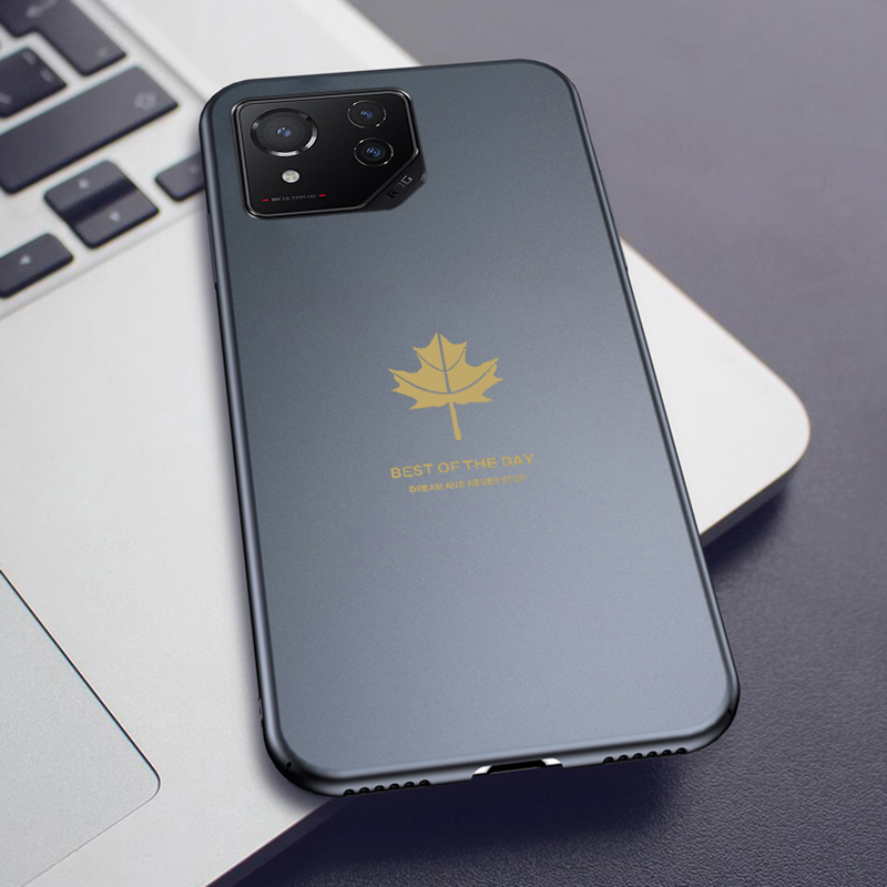 For Asus Rog Phone 9 Pro Case Soft Silicone Maple Leaf Shape for Asus ...