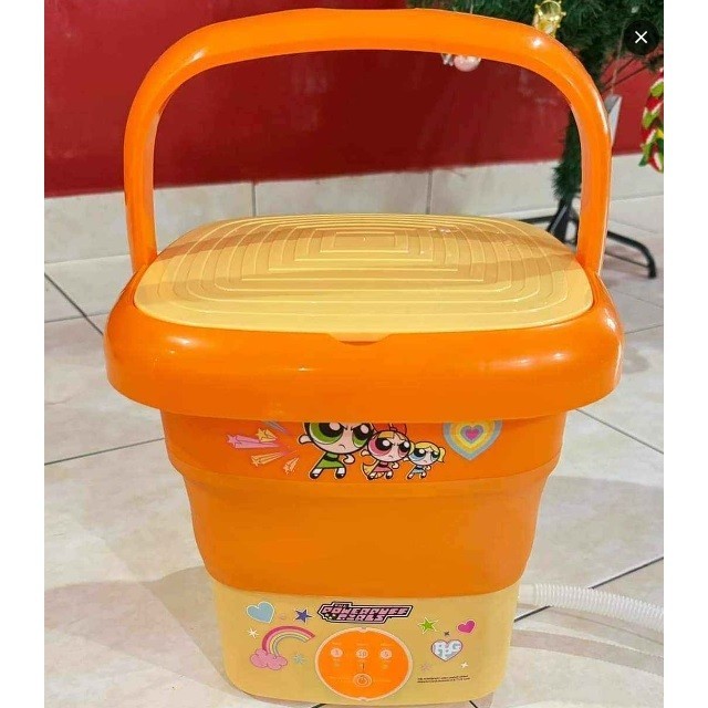 Guardian Powerpuff Girl Mini Foldable Washing Machine 4.5L | Lazada