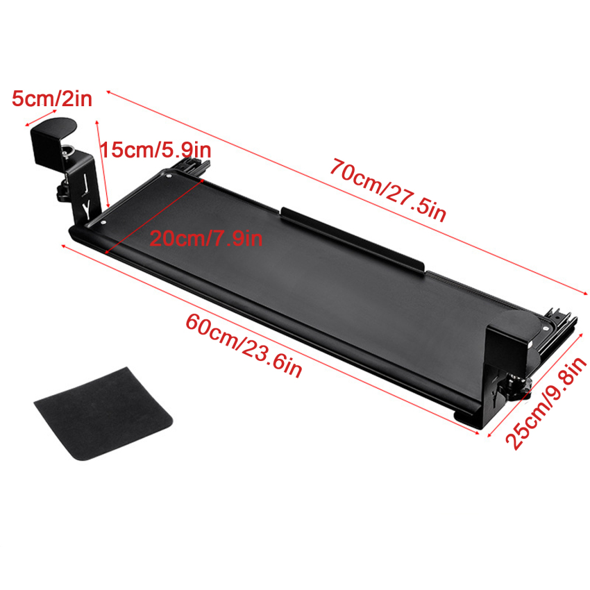 Punch Free Foldable Tray, Slide Rail, Keyboard Rack, Laptop Desk ...