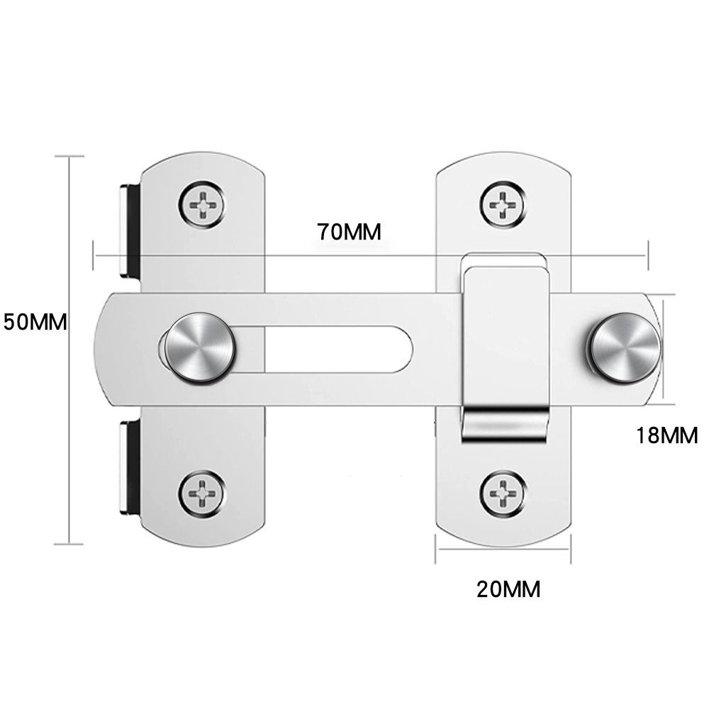 Guard Stainless Steel Toggle Cabinet Hook Window Barn Lock Door Buckle ...