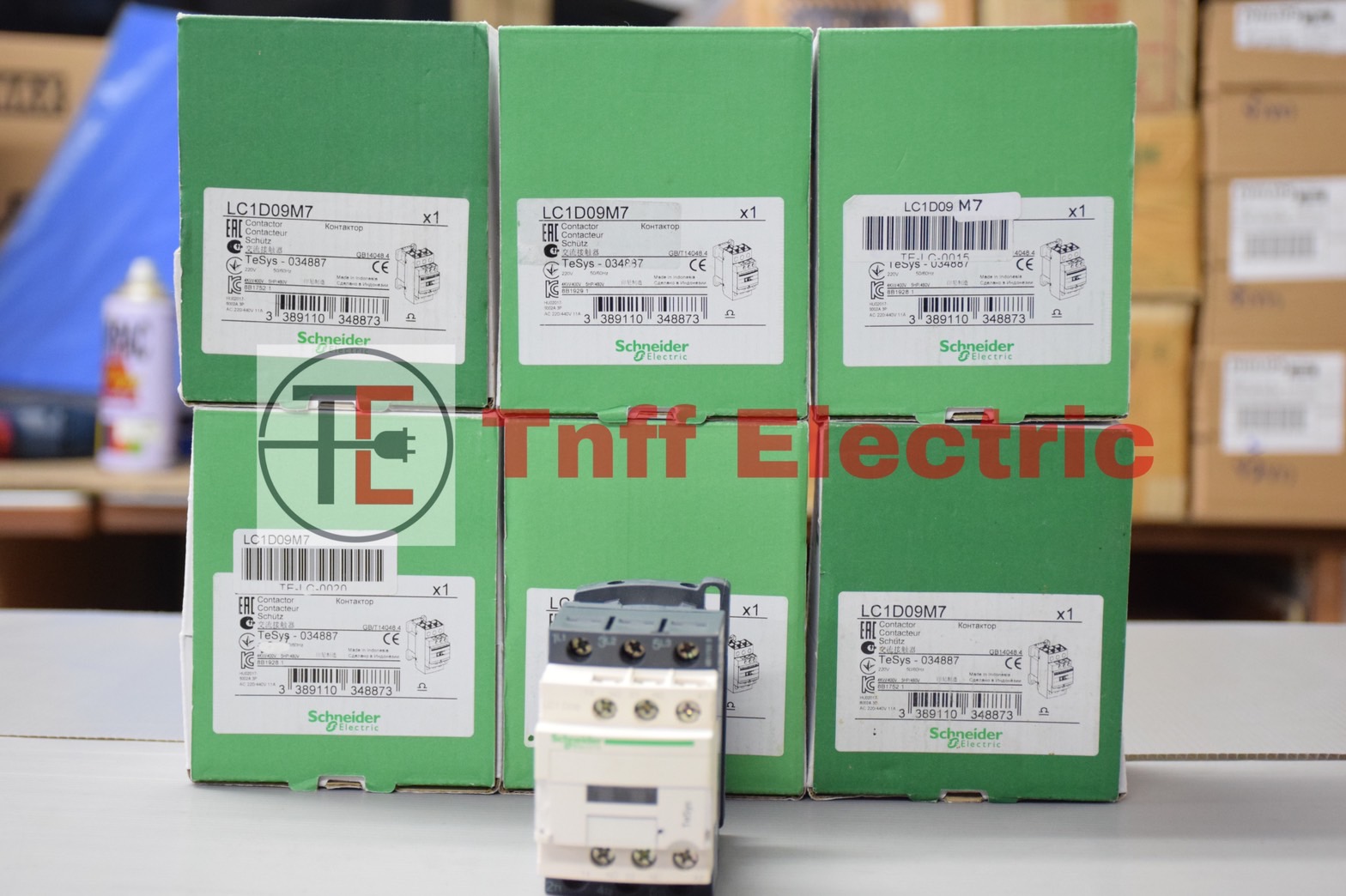 Schneider TeSys D LC1D09M7, LC1D09B7, LC1D09E7, LC1D09F7, LC1D09Q7 ...