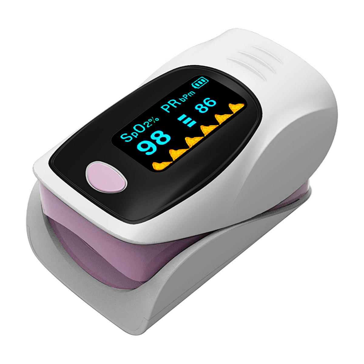 Finger Fingertip Blood Oxygen Device Meter Pulse Heart Rate SPO2 PR ...