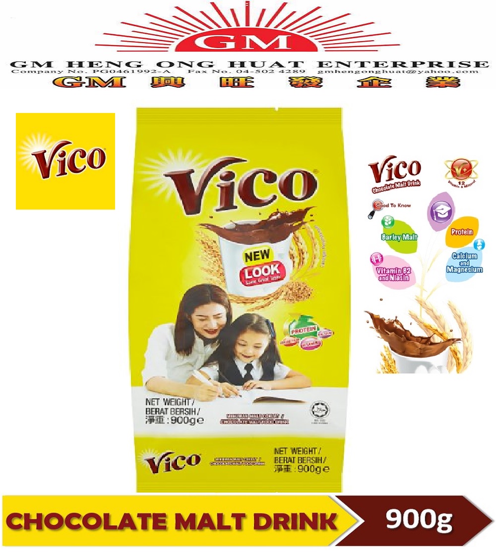 Vico Chocolate Malt Drink 900g | Lazada
