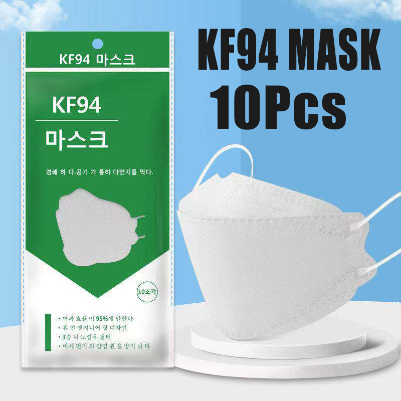 （Ships within 24 hours）Mask Kf94 100pcs Malaysia Mask K94 Face Mask ...