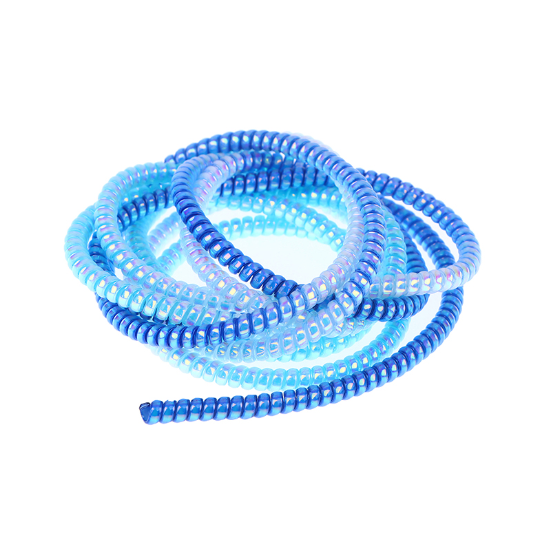 1.6M Color Cable Intertwine Rope Spiral Cable Protector Universal ...