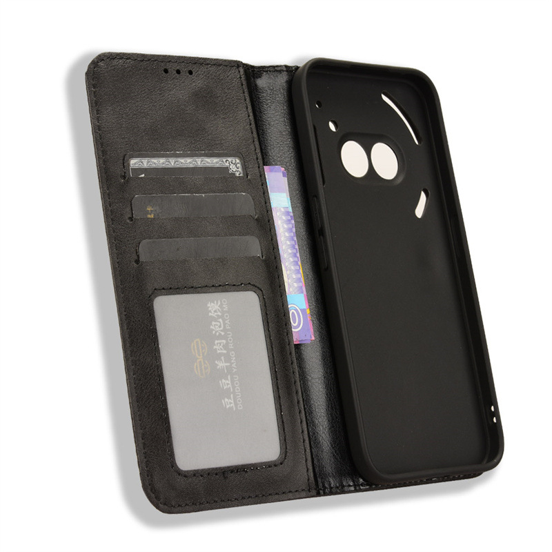 Nothing Phone 3A Case with Card Holder,Leather Wallet Case with Flip ...
