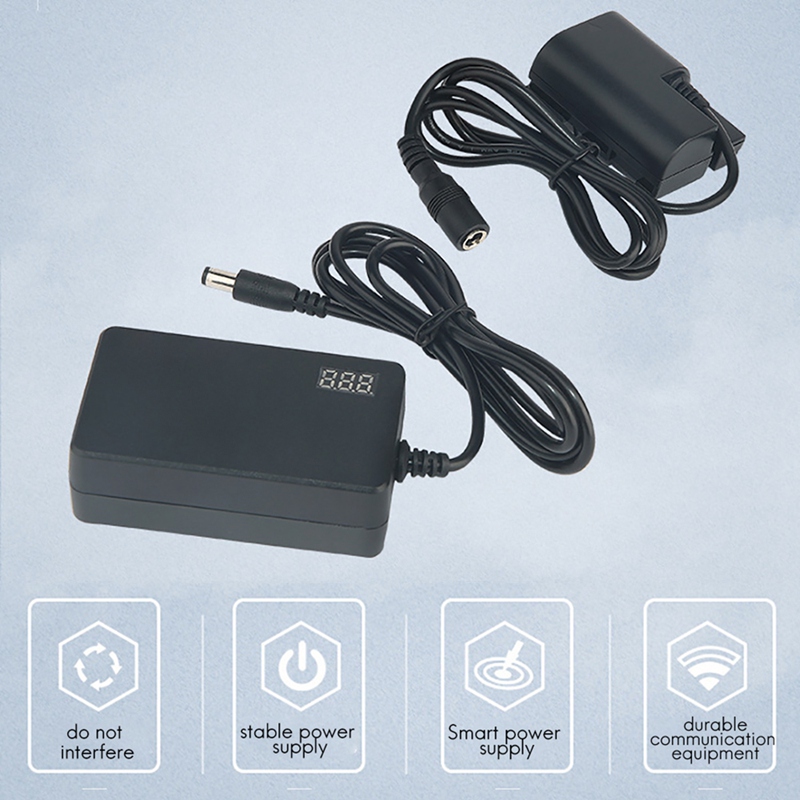 ACK-E6 Dummy Battery Power Adapter for Canon EOS R R5 R6 5D4 EU Plug ...