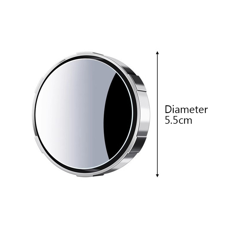 Car Small Round Mirrors Blind Spot Rear View Mirror Auxiliary Reversing ...