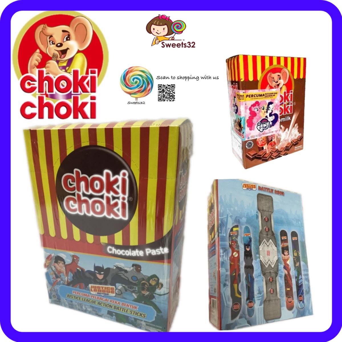 Choki choki Chocolate/Chocomilk/Chococashew (5X12X9g)60 stick | Lazada