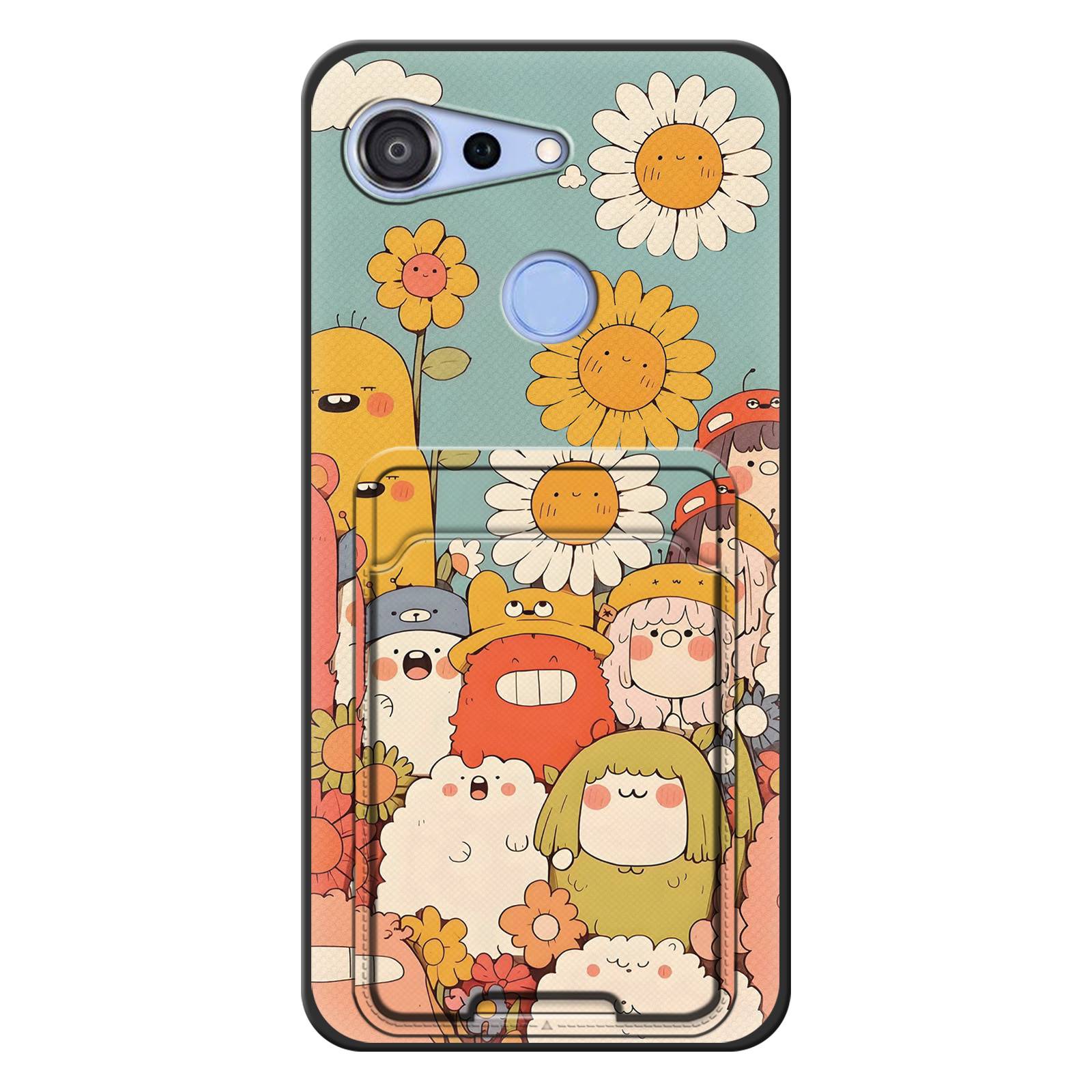 Shockproof Card bag Phone Case For Kyocera Android One S6/Gratina KYV48 ...