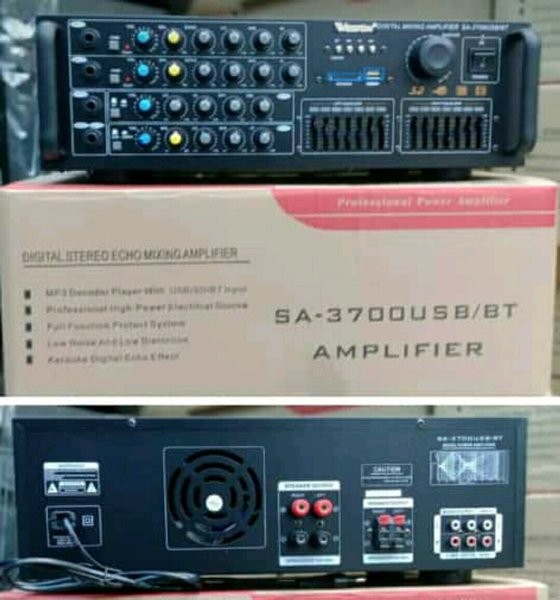 POWER AMPLIFIER WESTON SA 3700 USB BLUETOOTH AMPLI WESTON SA3700 ...