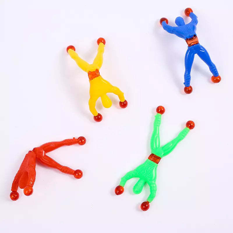 10 Pieces Wall Climbing Flip Rolling Men,funny toys, funny toys for ...