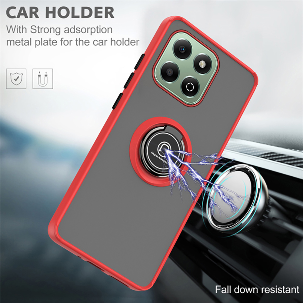 For Honor X6b Soft TPU Mobile Phone Cover For HonorX6b Magnetic Ring ...