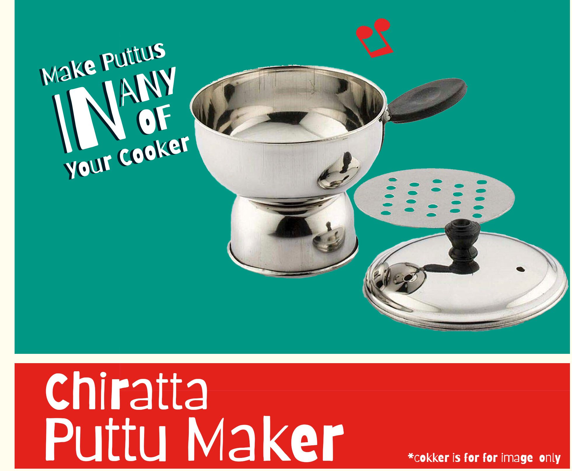 Chiratta Puttu Maker