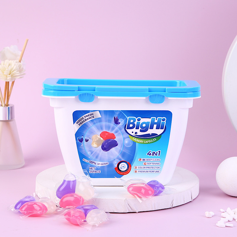Bighi Laundry Detergent Liquid powder Wash Capsules Soap Washing ...