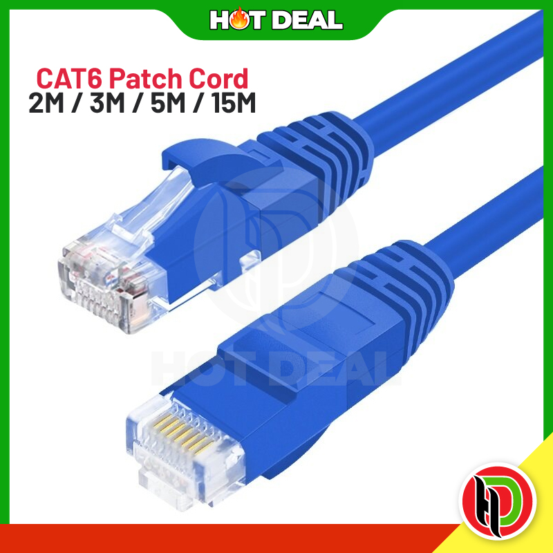 Hotdeal DM Gigabit RJ45 CAT6 Ethernet Patch Cord 2M / 3M / 5M / 10M ...