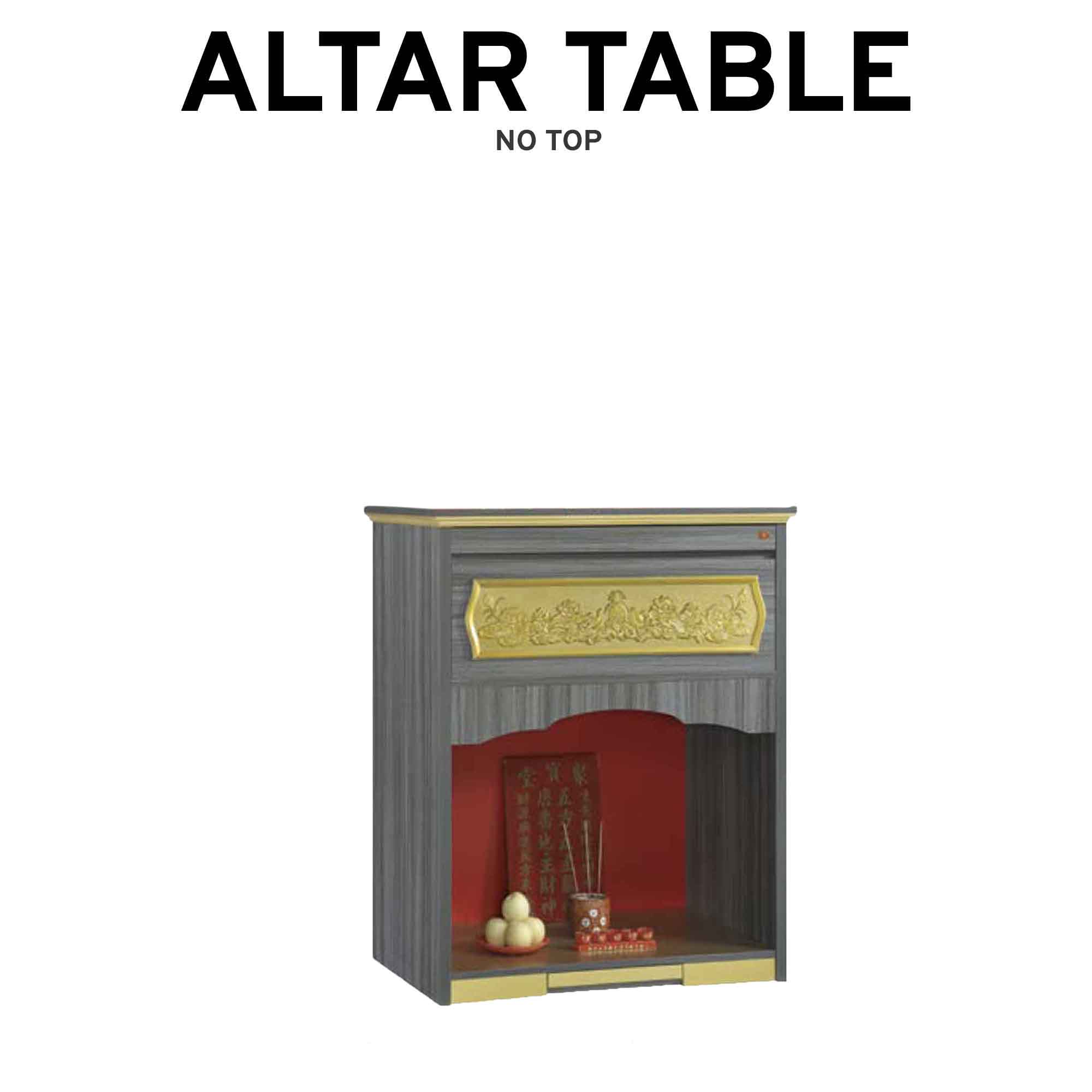 Altar Table Altar Cabinet Prayer Cabinet Prayer Table 3.5FT Altar Table ...