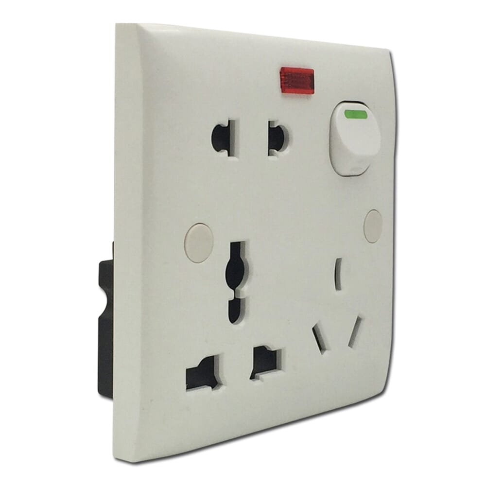 Universal Wall Socket & Switch 10A | Daraz.lk