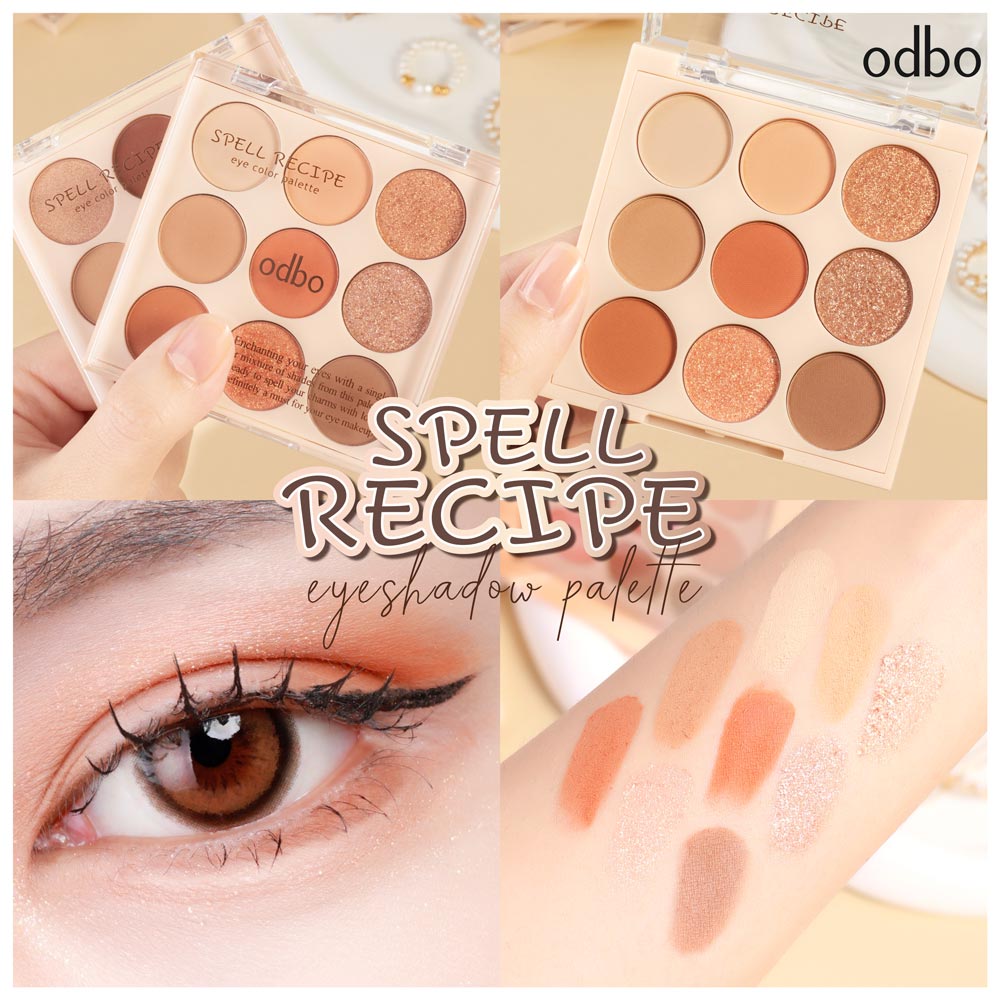 Spell Recipe Eye Color Palette - OD2005 | Lazada Singapore