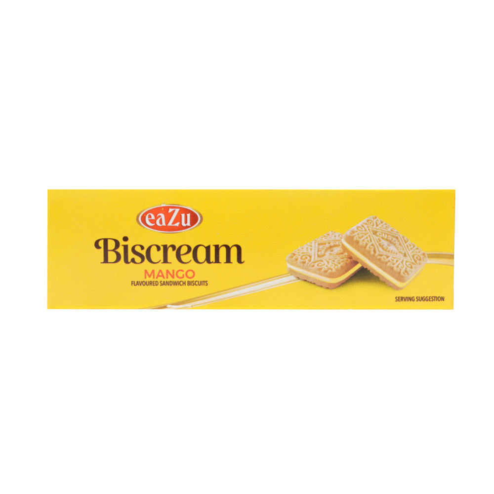 Al Fatah EAZU BISCREAM SANDWICH BISCUIT MANGO 90 GM-AFP-000452465-Pack ...
