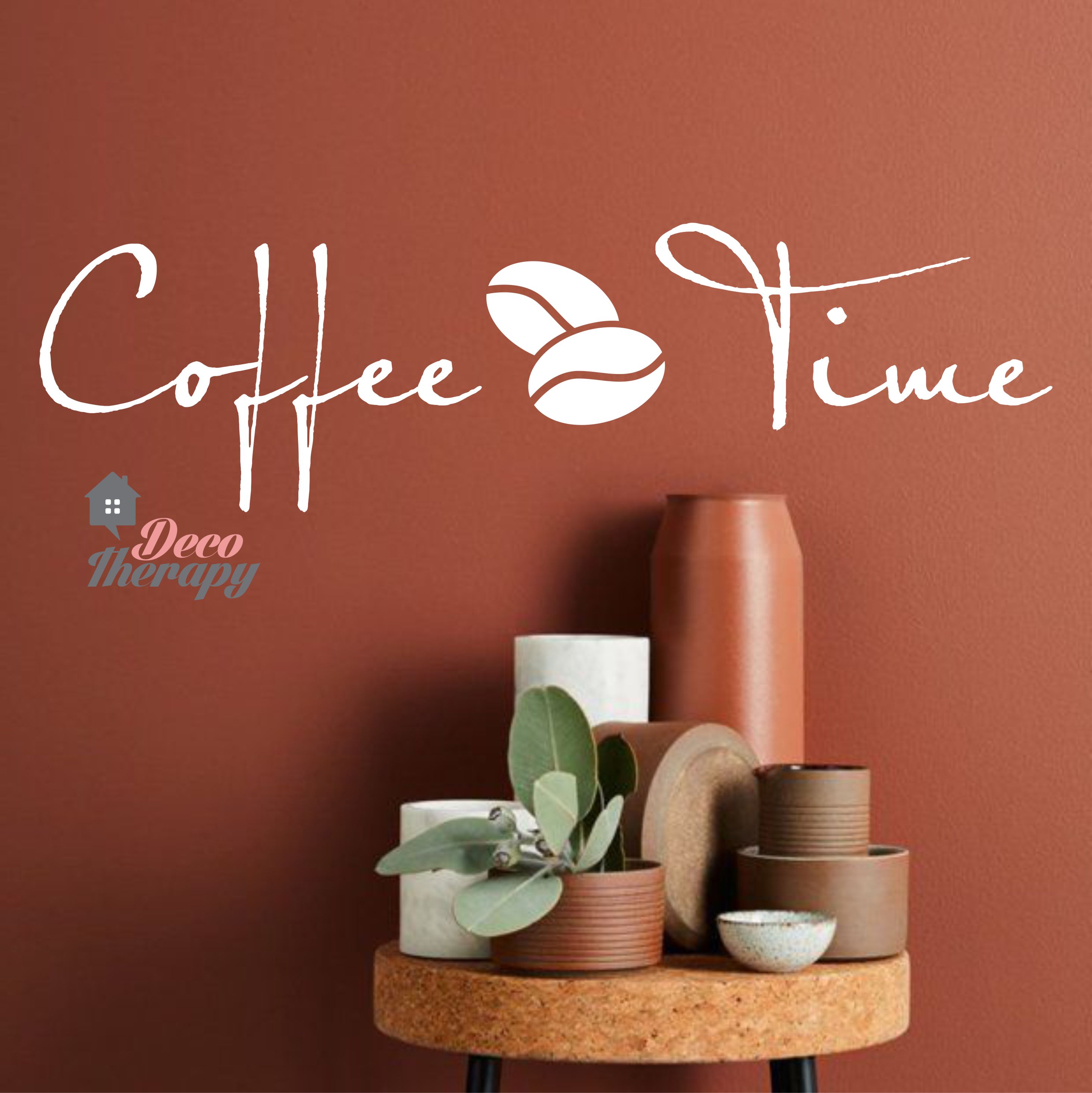 Coffee Time Wall Sticker Decotherapy | Lazada PH