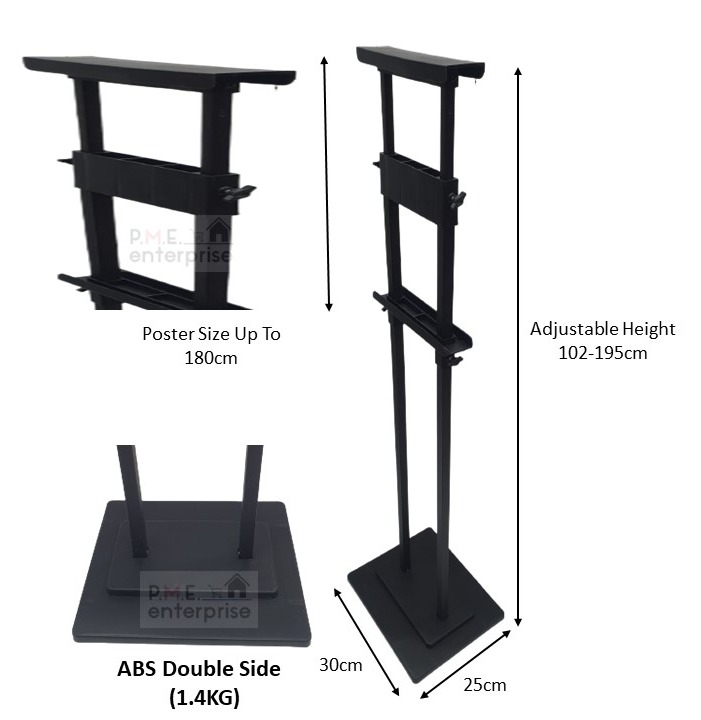 Floor stand, KT board display stand, vertical floor poster stand ...