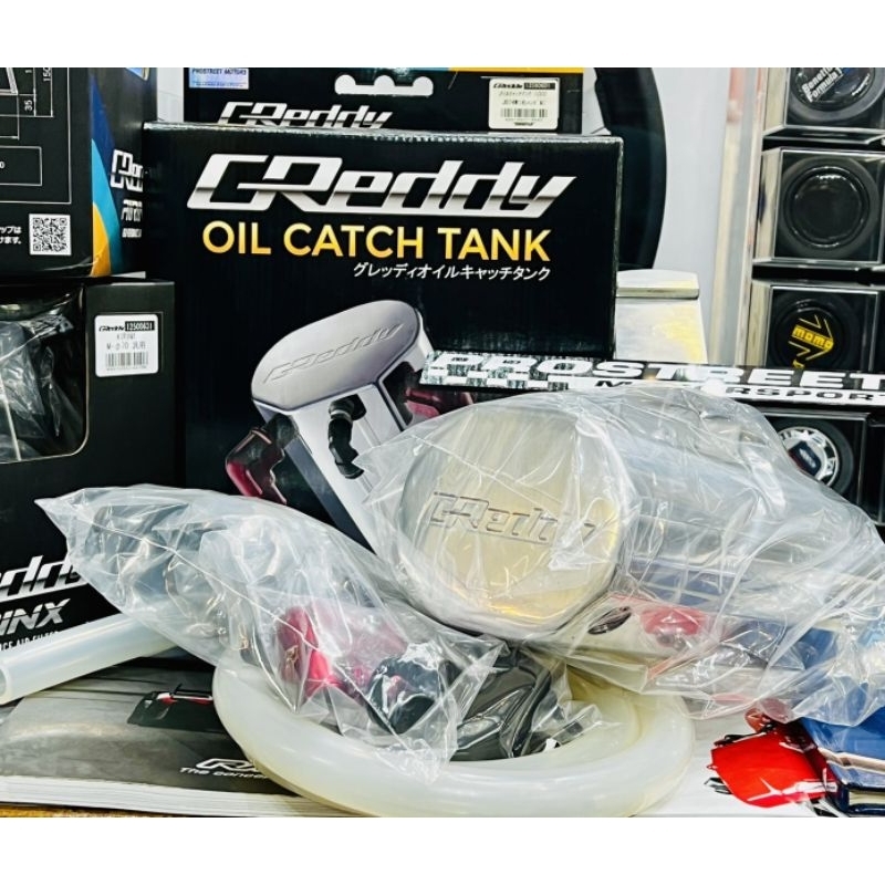 ถังดักไอน้ำมันเครื่อง Greddy ถังดักอลูมิเนียม ถังระบายไอ ถังดักไอ ...