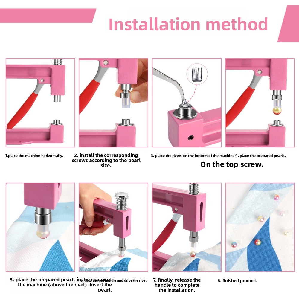 Jewelry Maker Hand Press Handmade Setting Machine Portable Fashion ...