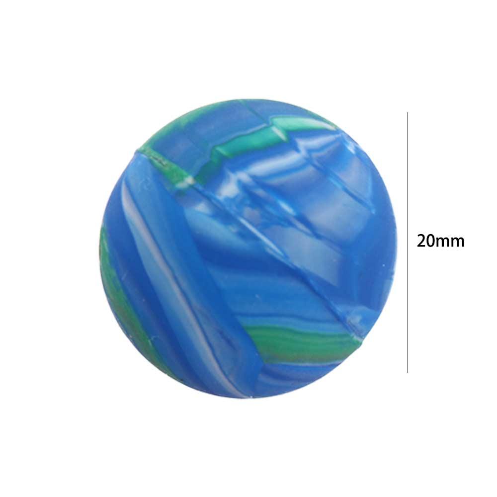 Bath Funny 20mm Mini for Child Elastic Rubber Ball Swirl Bouncing Balls ...