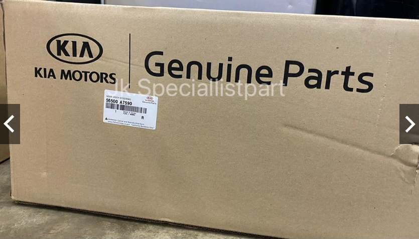 POWER STEERING GEAR / RACK GENUINE PART (ORIGINAL) [56500-A7090 / 56500-A7590] KIA CERATO K3 ...