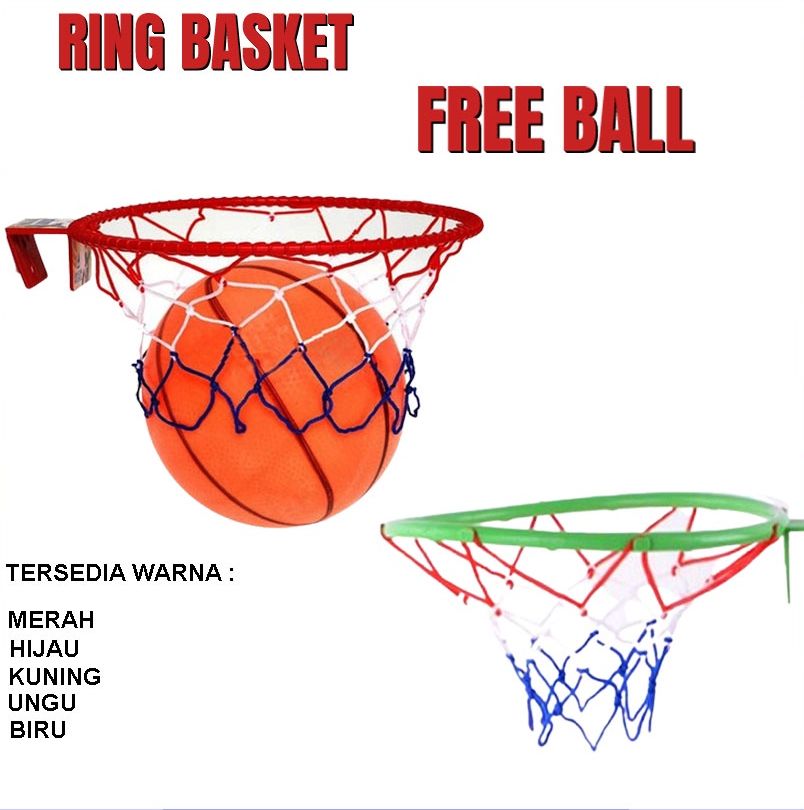 Mainan Basket Ball Ring/ Mainan Ring Basket FREE BOLA | Lazada Indonesia