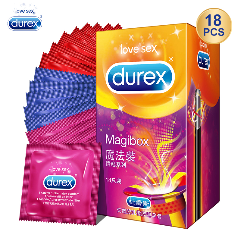 durex Condoms Magic Spice 18pcs Mixed 4 Style Convex thread convex ...