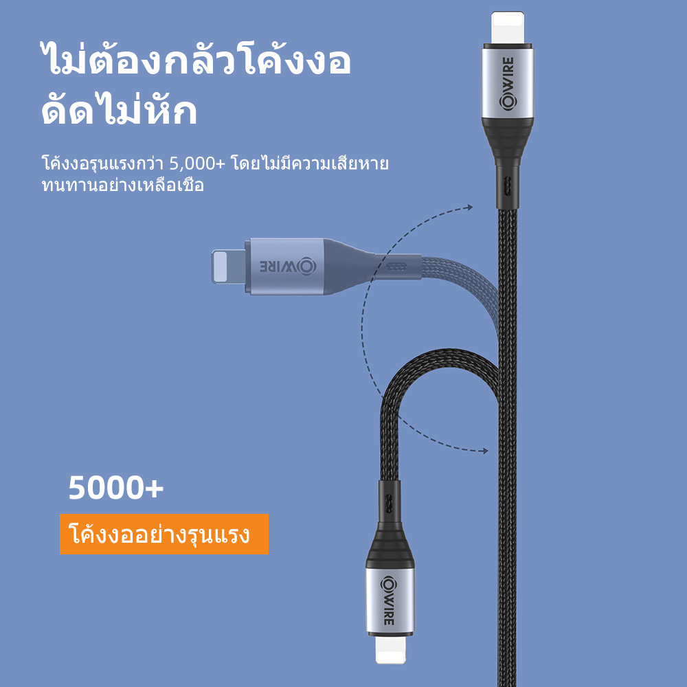 【3-piece-pack】สายชาร์จ Micro/Type C/ iPhone Cable อย่างรวดเร็ว Fast ...